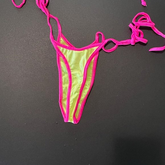 TONY'S WEAR | Swim | Tonys Wear String Neon Bikini Nwot | Poshmark